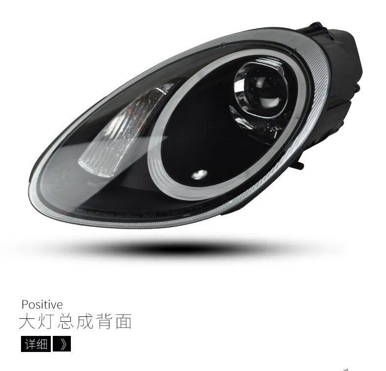 Porsche Boxster 987 2005 2008 Faro LED, Proyector De Faros Con Lente De ...