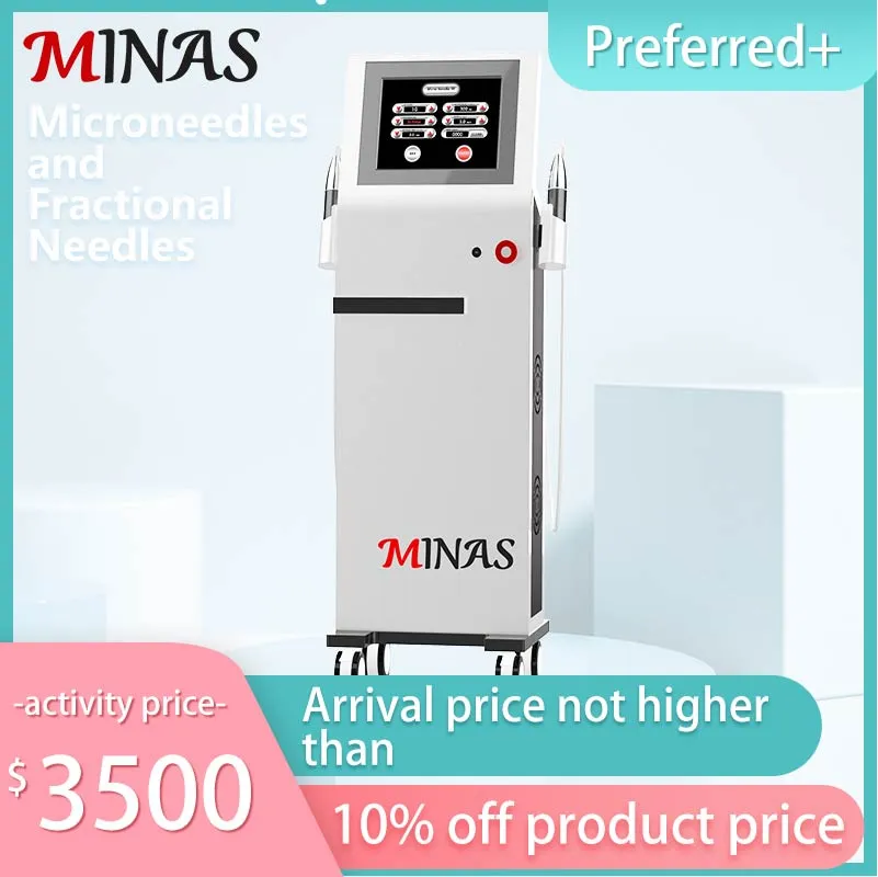 RF Microneedling Fractional Radio Frequency System With 20 Sterile Tips ...