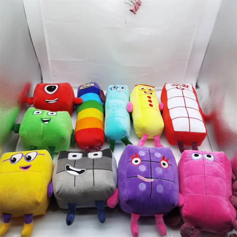 Numberblocks Plush Doll Children Party School Educational Stuffed ...