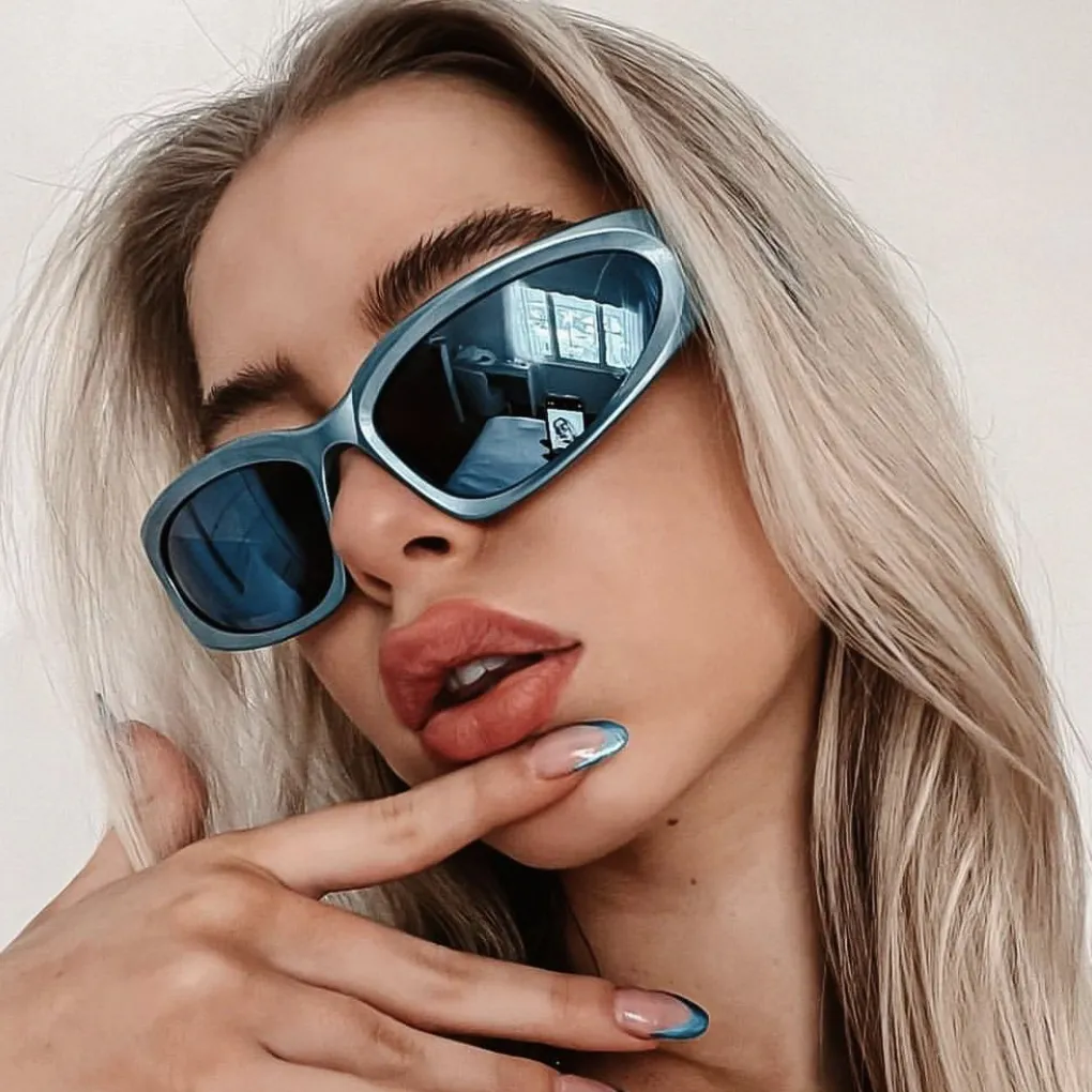 2023 Y2K Cyber Punk Cool Good Sunglasses Women Men Men Design UV400 ...