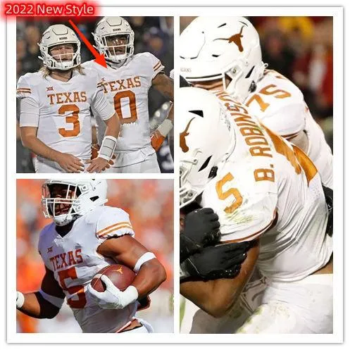 American College Football Wear Custom Mens College Texas Longhorn 13 ...