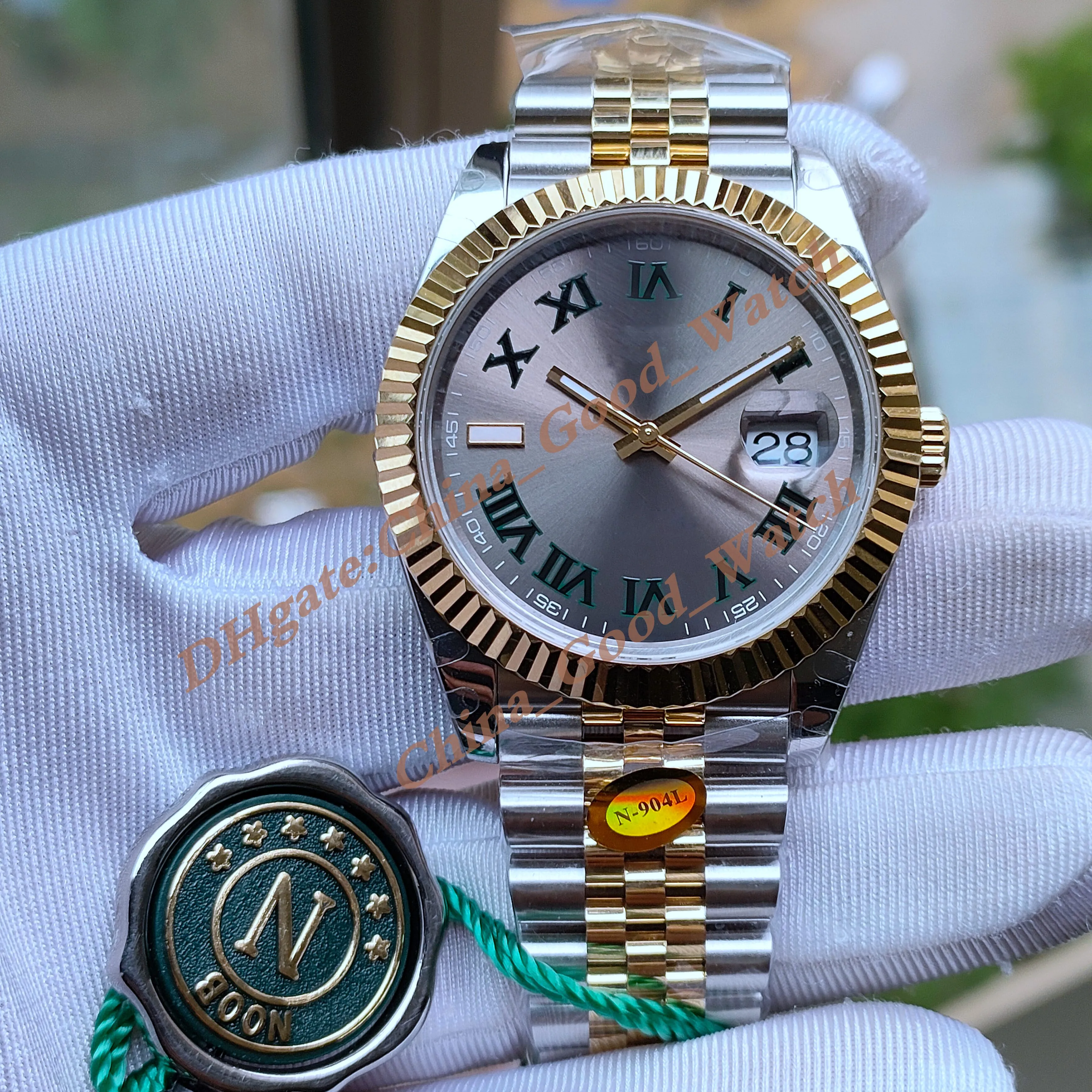 Súper Buen Reloj Fábrica V12 Versión Para Hombre Mecánico Cal.3235 904L ...