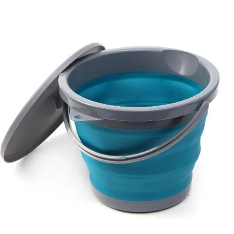 Folding Collapsible Bucket: Camping Wash Up, Outdoor Storage, Fishing ...