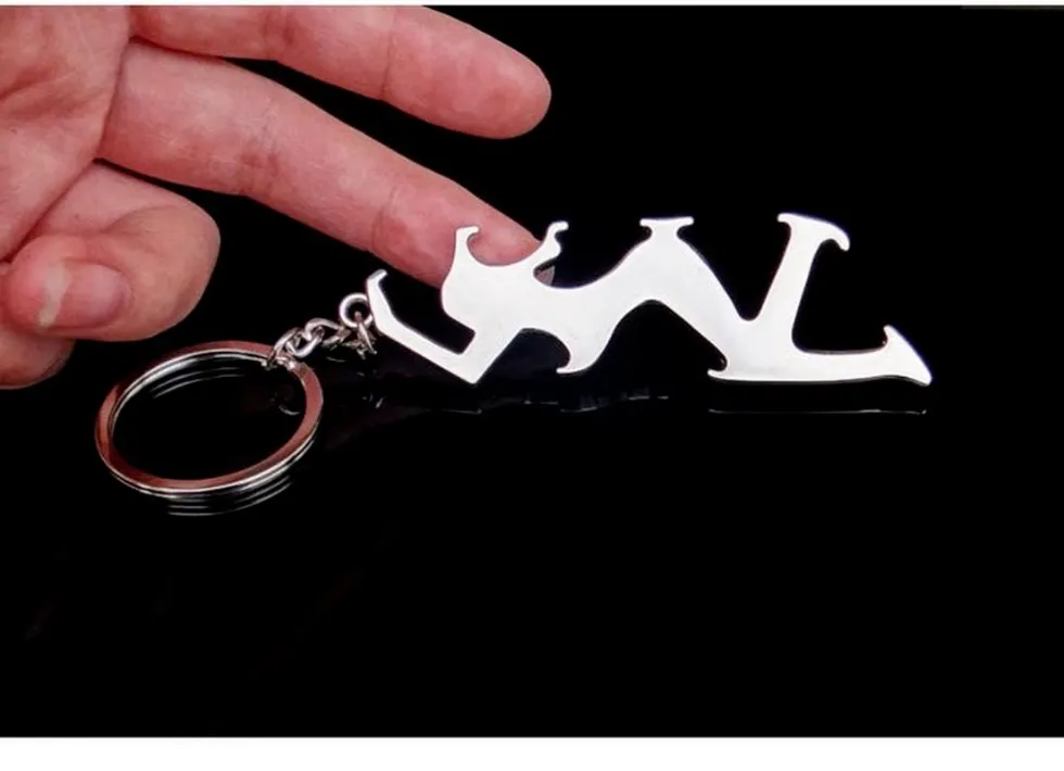 Slim Metal Beer Bottle Opener Keychain Holder For Women Fashionable ...