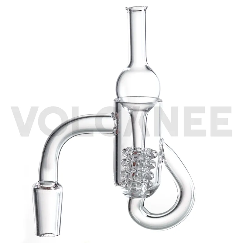 Bongs Pieces Round Bottom Quartz Banger Nail Set With Carb Cap, Diamond ...
