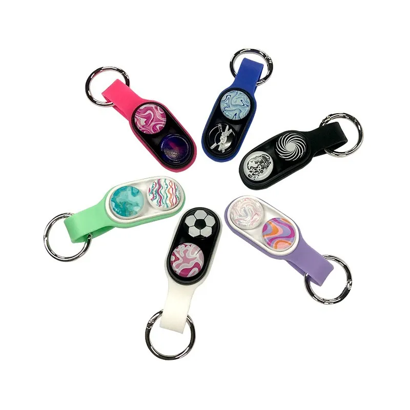 PopPuck Fidget Toy: Magnetic Buckle Fingertip Decompression Toy for ...