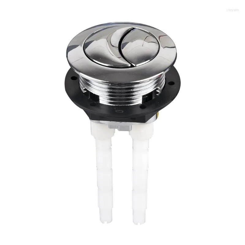 Toilet Seat Cover Bolts 38mm Single/Dual Push Flushing Button Water ...