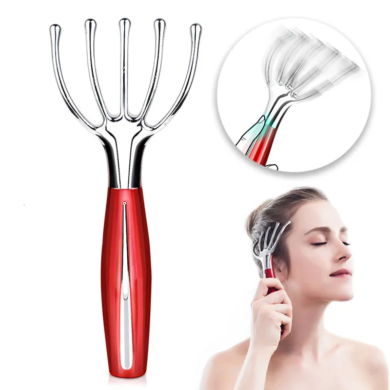 Electric Scalp Massager - Handheld Head Massager for Stress Relief ...