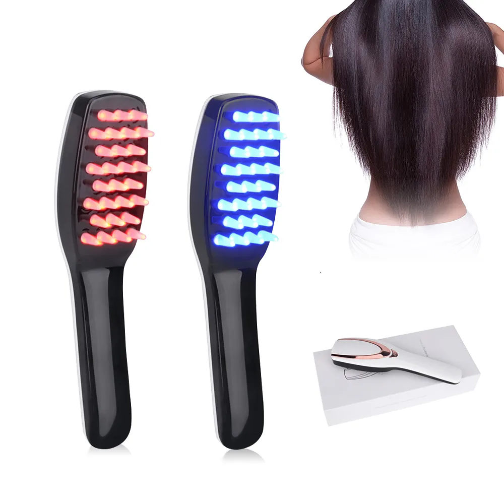 Electric Scalp Massager Comb - Red Light Therapy, Head Acupuncture ...