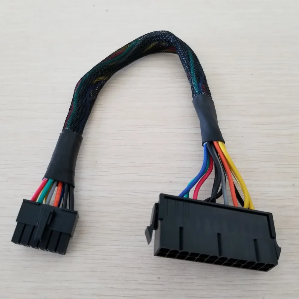 DHgate.com:Upgraded10x PSU ATX 24Pin Female to 12Pin Male Sleeved PSU Cable for Acer Q87H3-AM ...