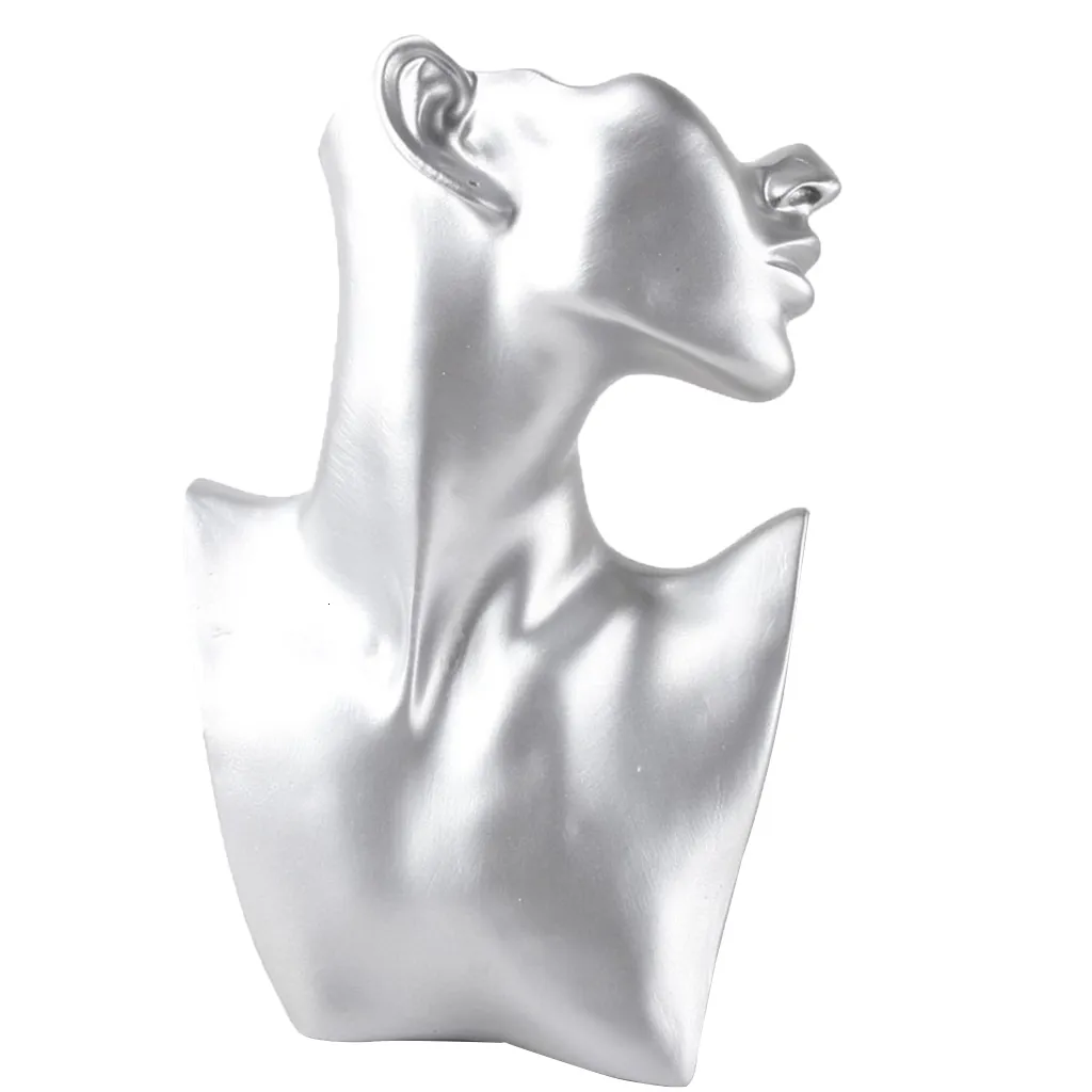 Resin Mannequin Earring Mannequin Stand For Necklace And Earrings ...