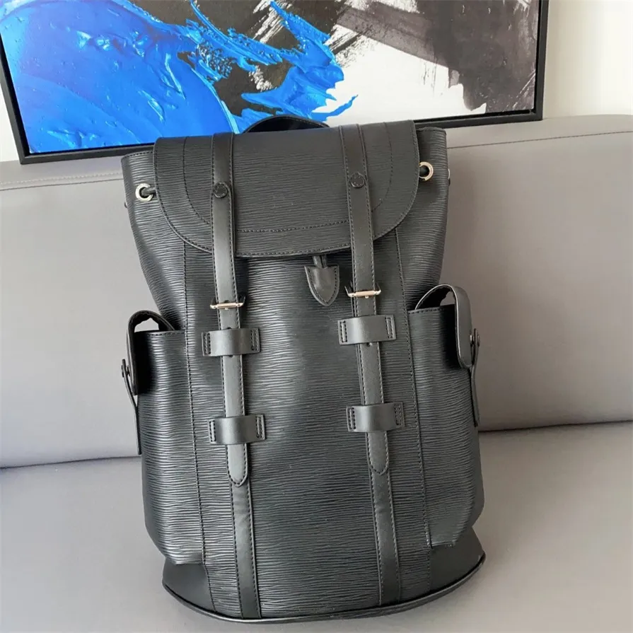 Outdoor Water Ripple Backpack Unisex Computer Travel Bag For Men And ...