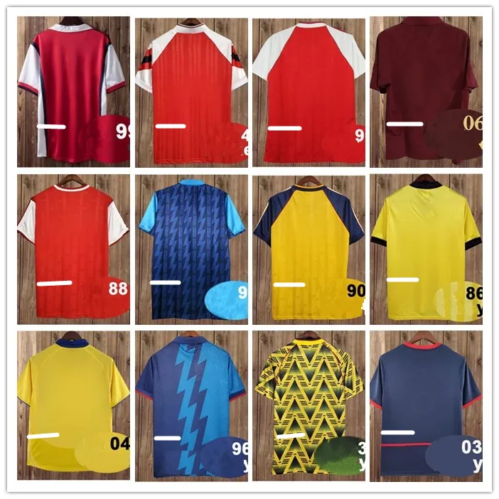 Retro Soccer Jersey Men's Men's Spreat Dry Polyester Football Shirt ...