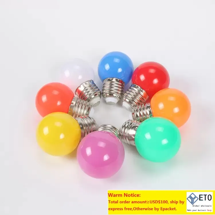 Wholesale LED Globe Bulbs E27 B22 3W, Colorful Christmas Light Bulbs ...