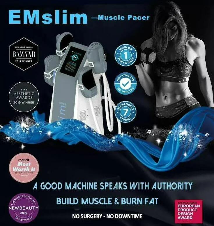 EMSlim NEO: Advanced RF Muscle Stimulator With 4 Baldwin Door Handles ...