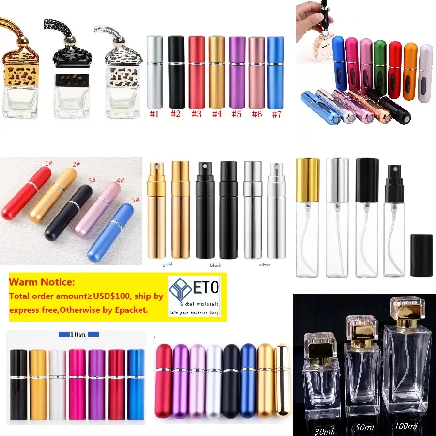 Refillable Aluminum Mini Spray Perfume Bottle 5ml Travel Cosmetic ...