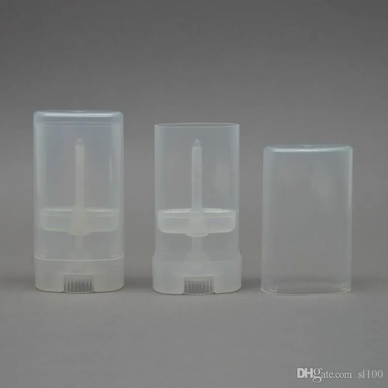 15 Ml Oval Matte Plastic Deodorant Container Refillable Empty Tube, DIY ...