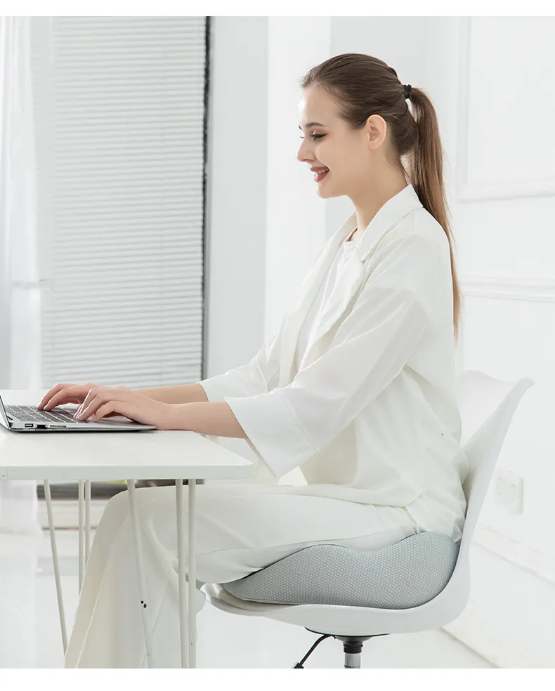 Memory Foam Seat Cushion For Butt, Lower Back, Hamstrings, Hips Memory ...