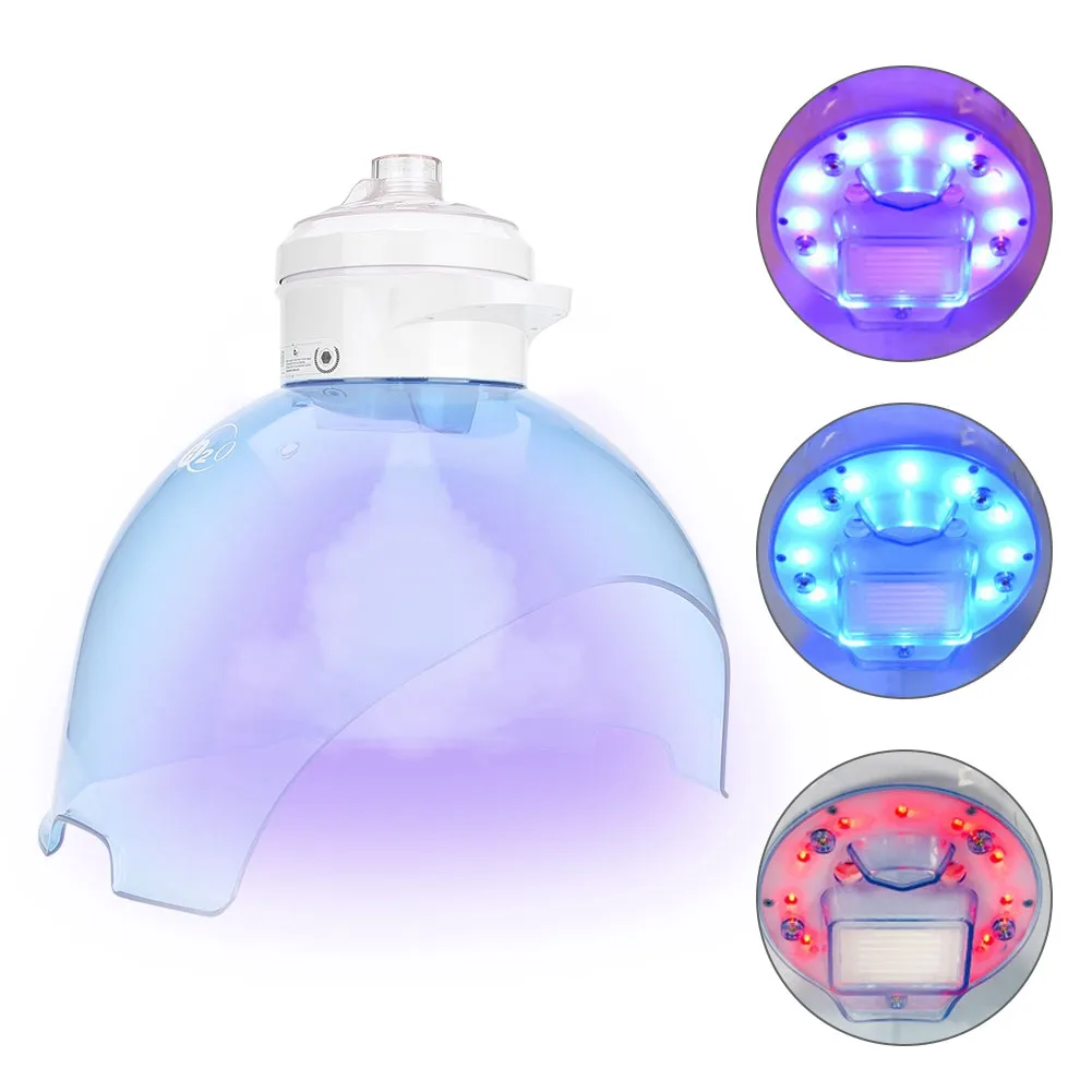 Advanced LED Light Therapy Hydrogen Oxygen Mask For Anti Aging, Wrinkle ...