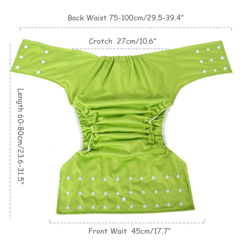 Adult Cloth Diapers: XXL Pocket Cloth Nappy With Birdseye Mesh & Double ...