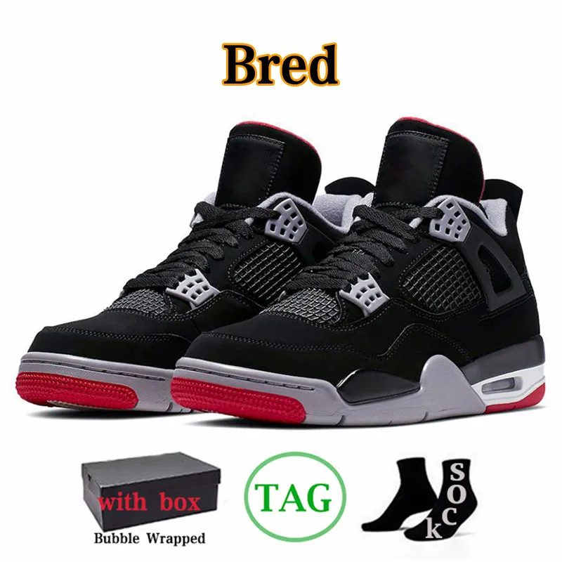 OG With Box 4 5 11 Mens Basketball Shoes Jumpman 4s Military Black Cat ...