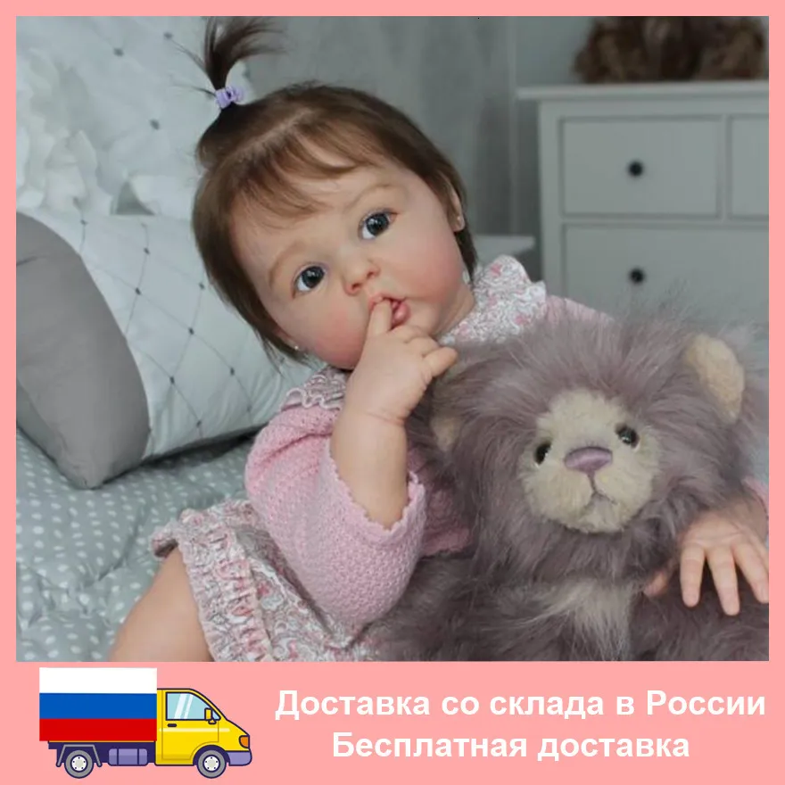Reborn Silicone Doll: 50 60cm Realistic 3D Painted Skin Baby Doll ...