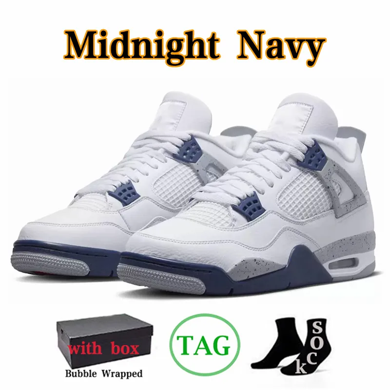 OG With Box 4 5 11 Mens Basketball Shoes Jumpman 4s Military Black Cat ...