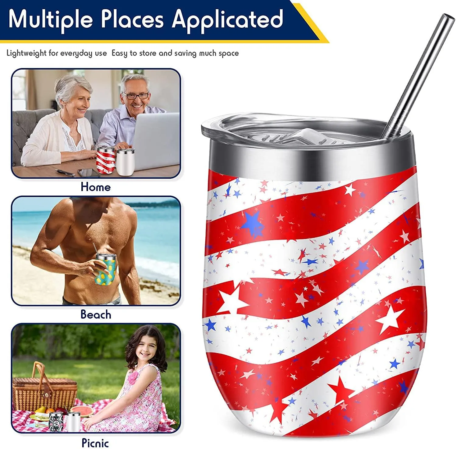 12 Oz Stainless Steel Sublimation Tumbler For Dye Sublimation Printing, Double Wall, Vacuum ...
