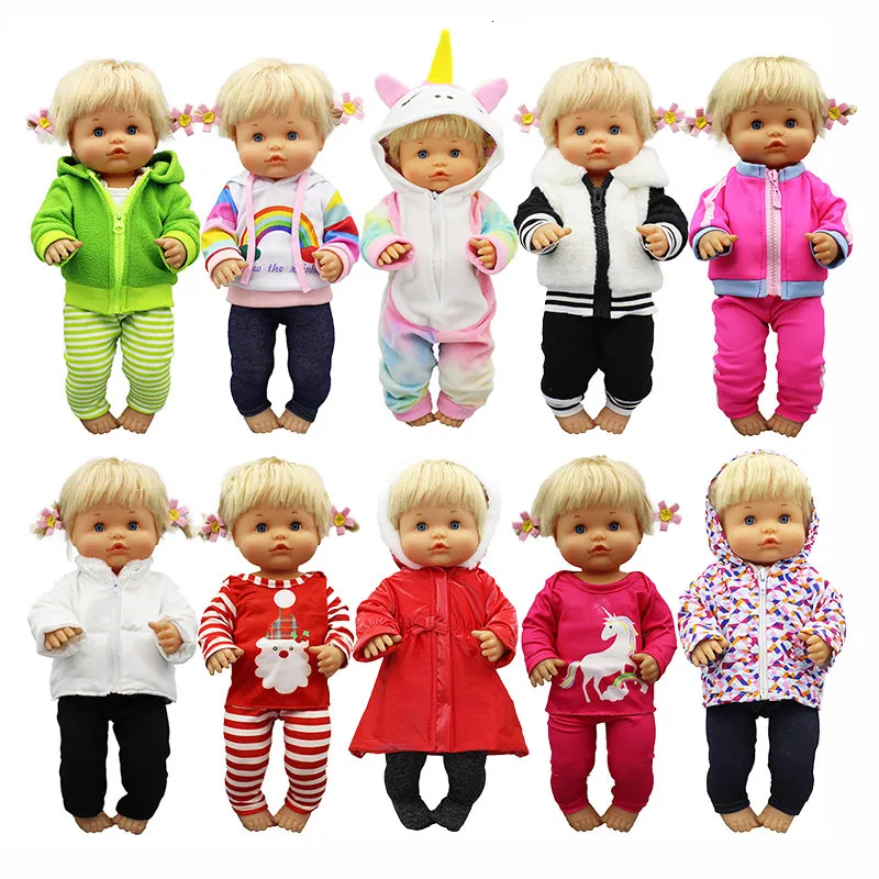 Doll Accessories Winter Suit Clothes For 42cm Nenuco Su Hermanita Dolls ...