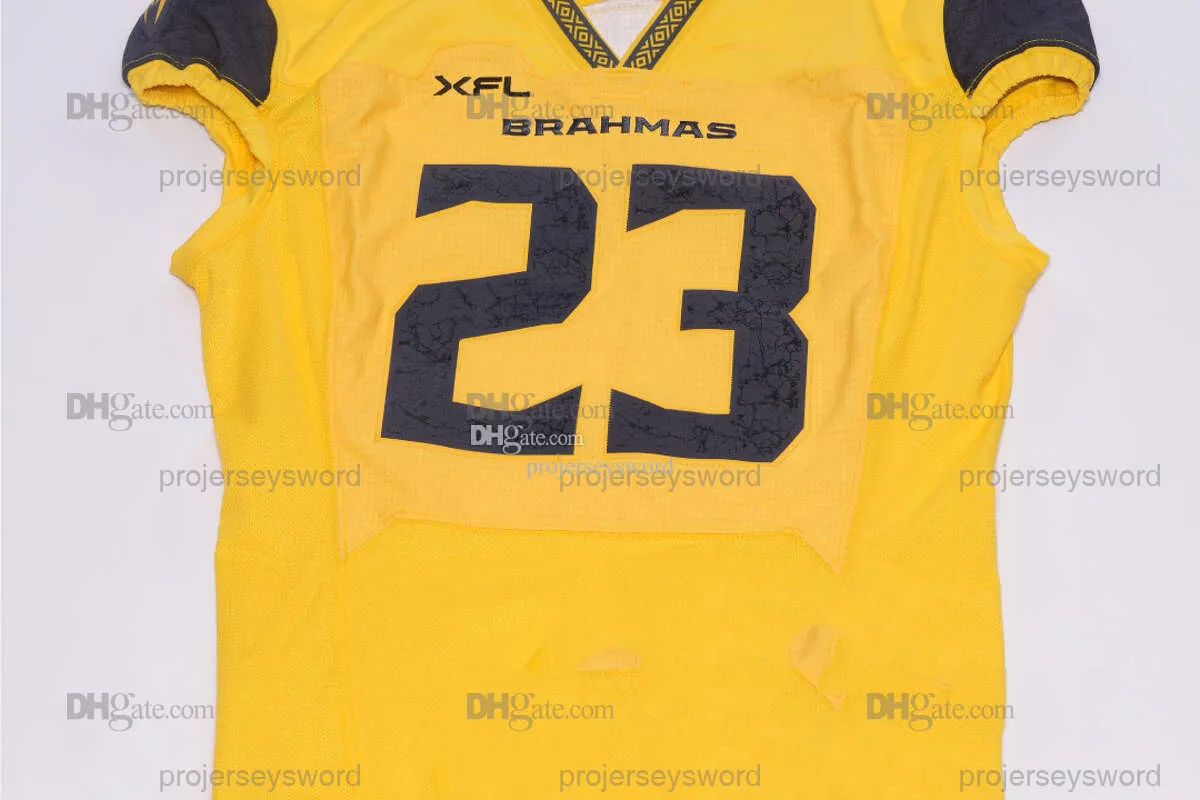 Football Jerseys 2023 Brahmas Jersey Jack Coan Jawon Pass Reid Sinnett ...