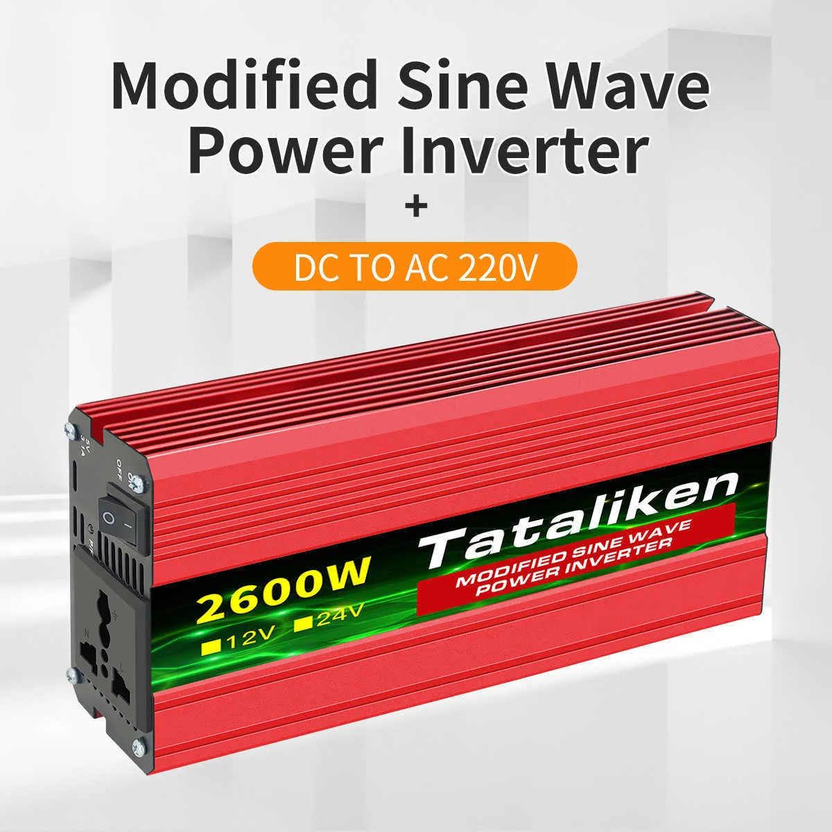 Automotive Inverters 12V To 220V 1500W To 4000W Power Converter With ...
