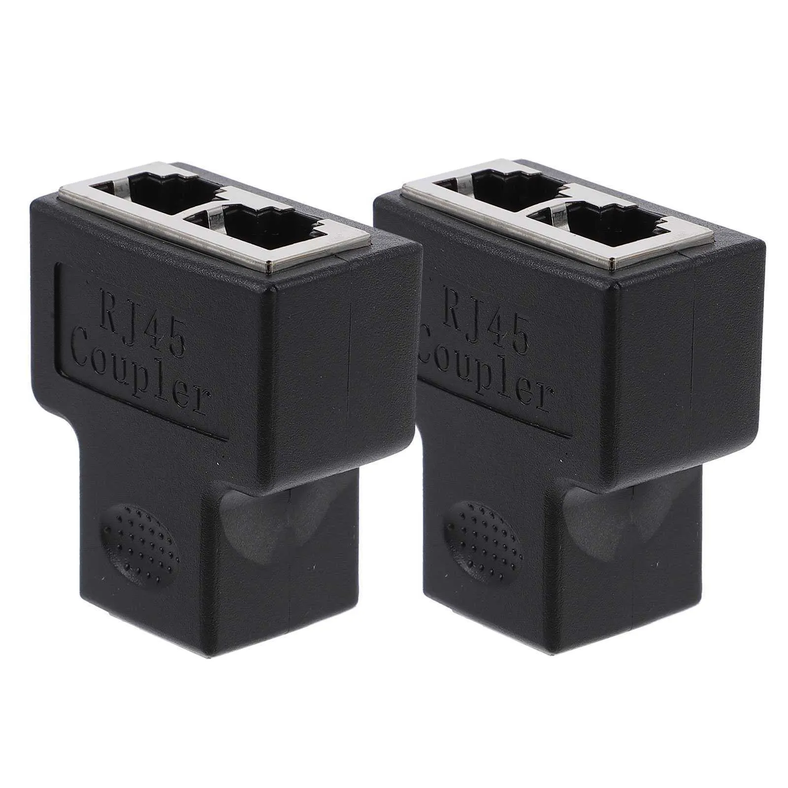 RJ45 Ethernet Splitter Adapter - Network Port Connector Coupler ...