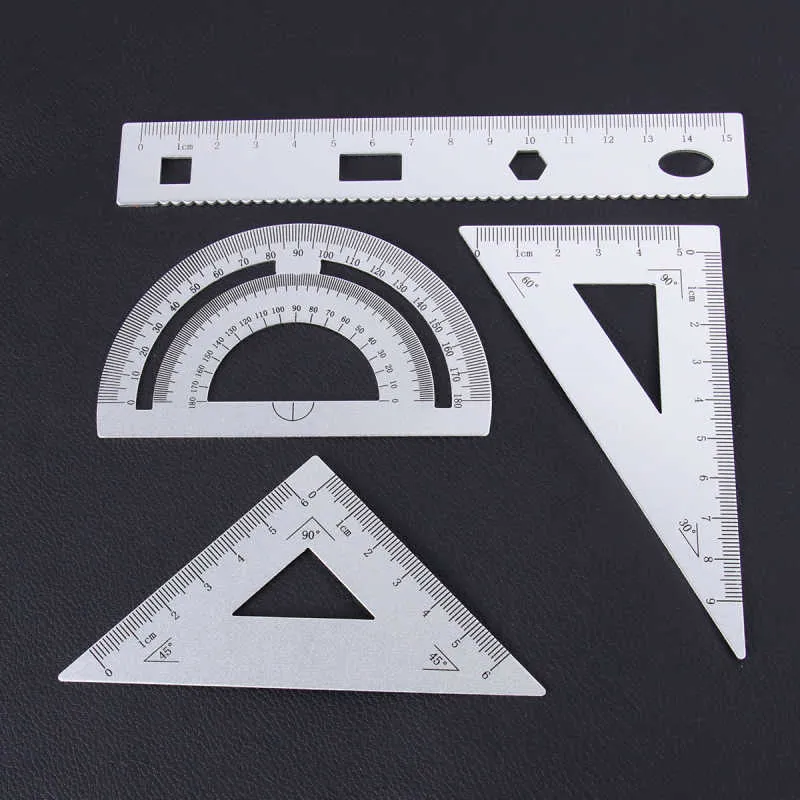 Wholesale Math Radius Gauge Set For Kids: Ruler Geometry Measuring ...