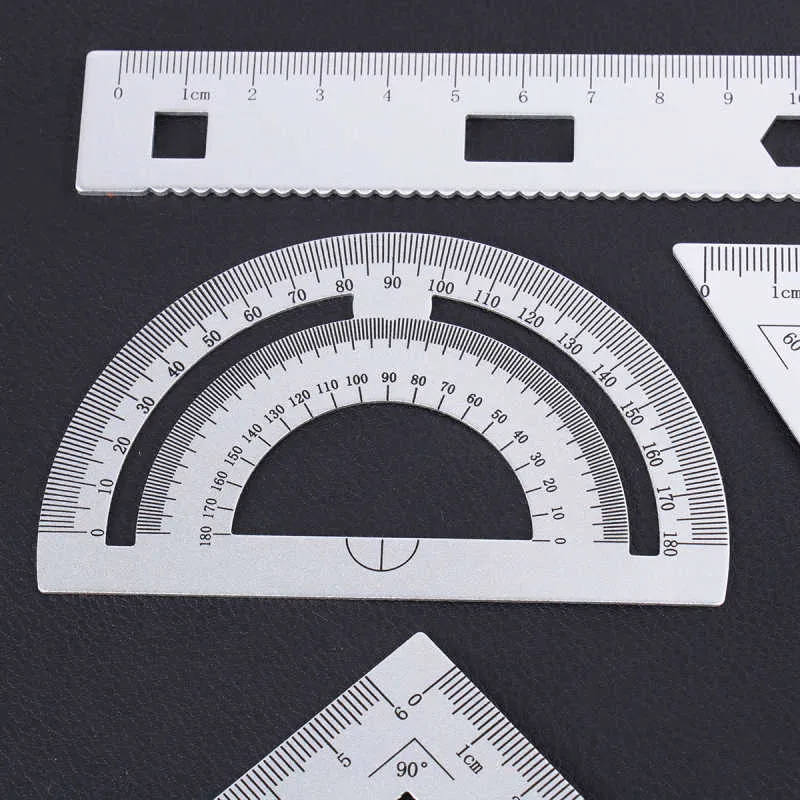 Wholesale Math Radius Gauge Set For Kids: Ruler Geometry Measuring ...