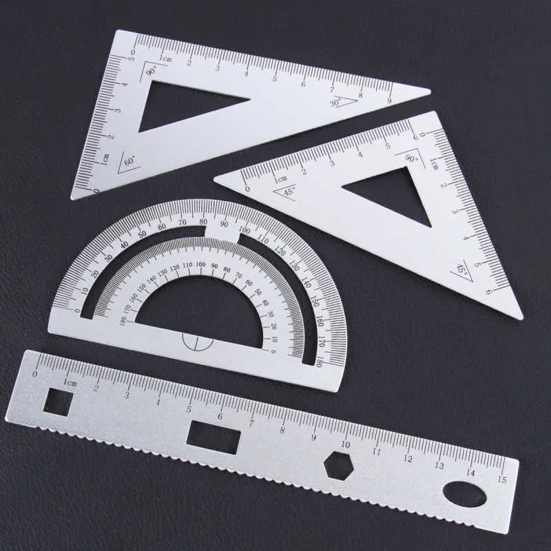 Wholesale Math Radius Gauge Set For Kids: Ruler Geometry Measuring ...