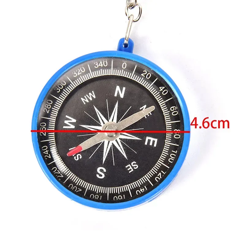 Hiking Compass Keychain - Pocket Navigation Compass, Reliable Camping ...