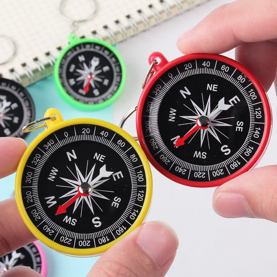 Camping Plastic Compass Party Favor Hiking Navigation Premium Outdoor ...