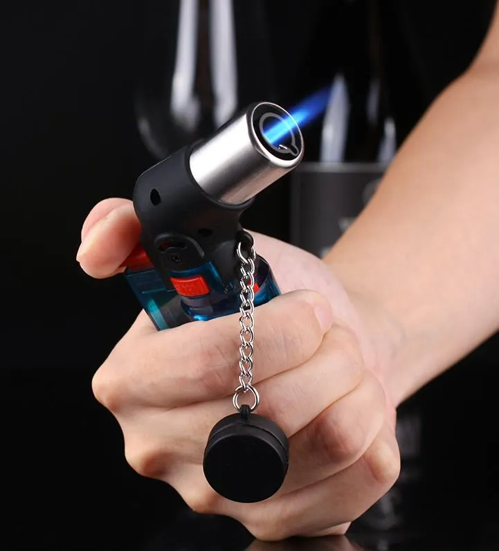 New Mini Butane Torch Lighters Jet Flame Cigar Cigarette Windproof Gas ...