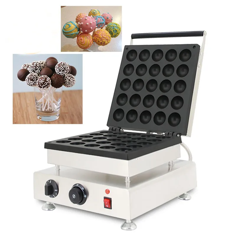 25-Hole Takoyaki Maker & Cake Pop Machine - Versatile Popcake Maker ...