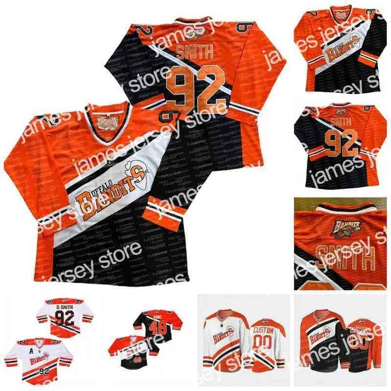 College Hockey Jersey NLL Buffalo Bandits Jerseys 92 Dhane Smith Josh ...
