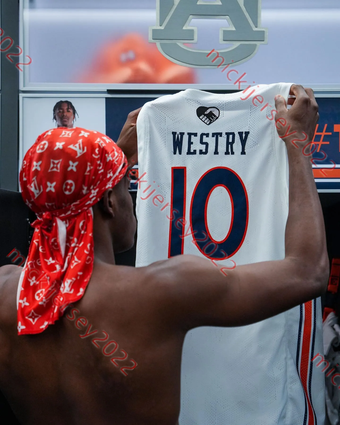 Auburn Tigers Basketball Jersey Jaylin Williams Tre Donaldson Johni ...