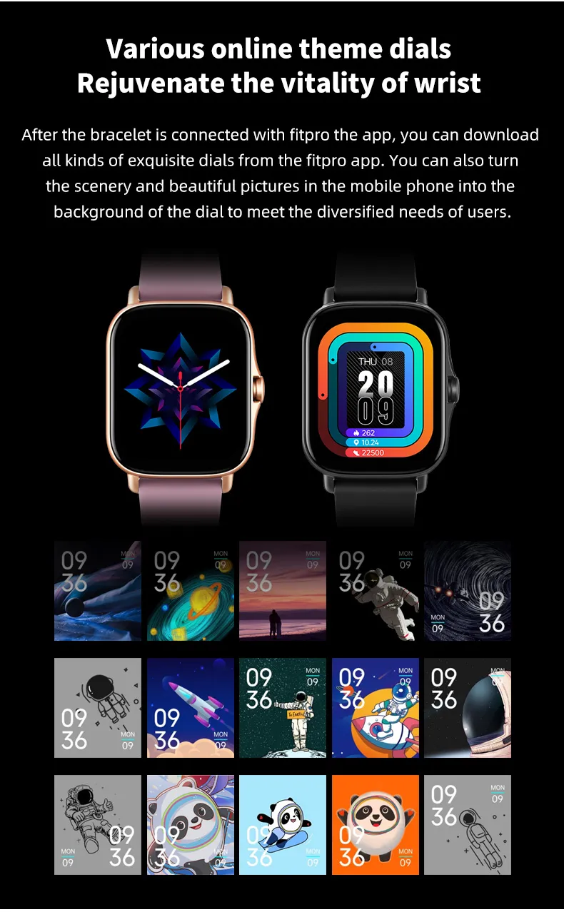 H13 Moto Smartwatch: 1.69 Sport Wristband With Fitness Tracker, Heart ...