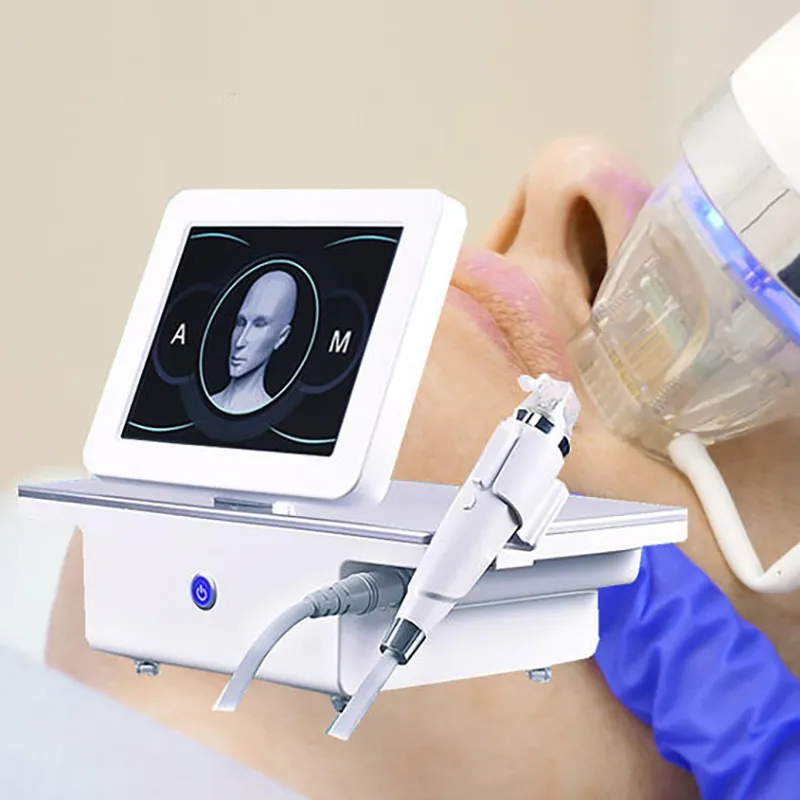 Gold RF Micro Needle Fractional Microneedling Machine... From ...