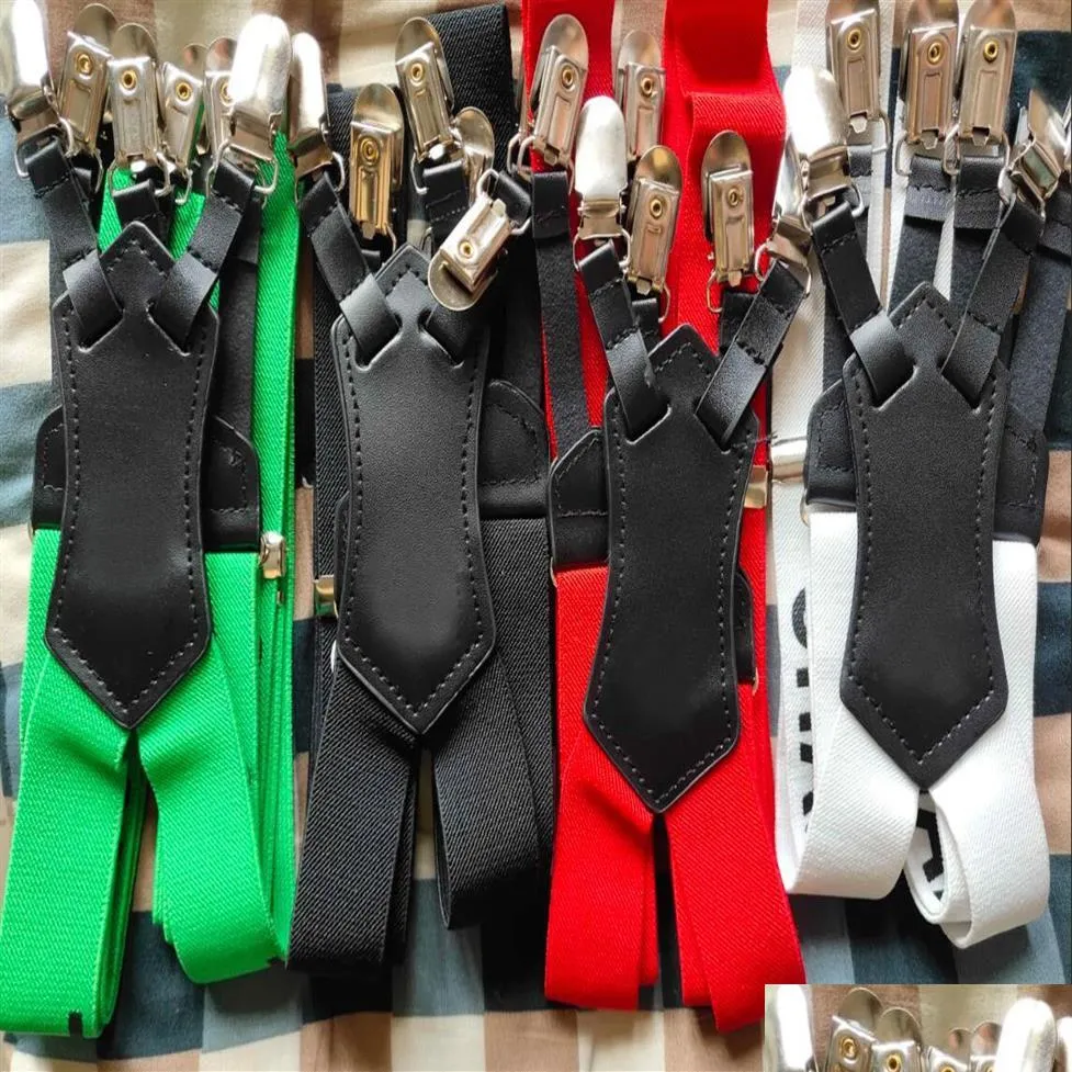Designer Bow Suspenders For Men And Women 3.0 11.5cm Length, Six Clips ...