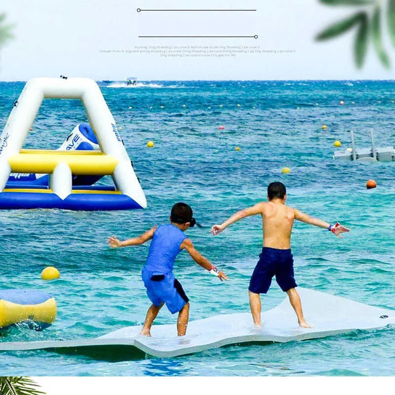 DHgate.com:Foldable Floating Foam Water Lounger: Inflatable Float Mat ...