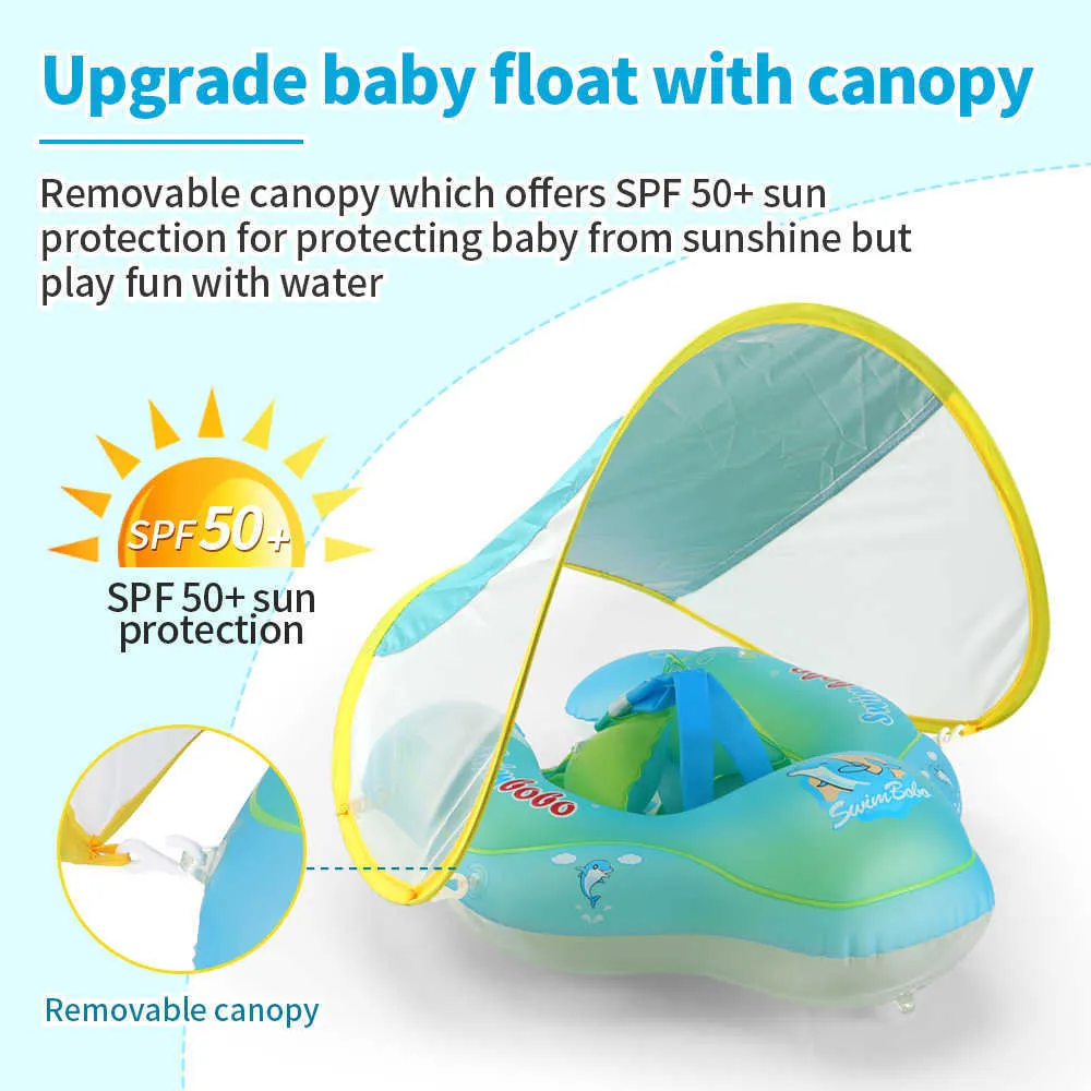 Non Inflatable Baby Swim Trainer Buoy Life Jackets With Waist Swim Ring ...