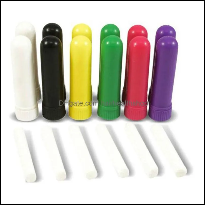 DHgate.com:Natural Plastic Nasal Inhalers: 100 Pcs Blank DIY Aroma ...