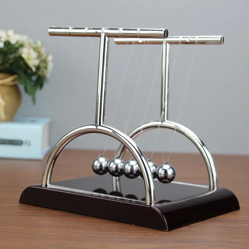 Newtons Cradle Steel Balance Balls Educational Desk... From ...