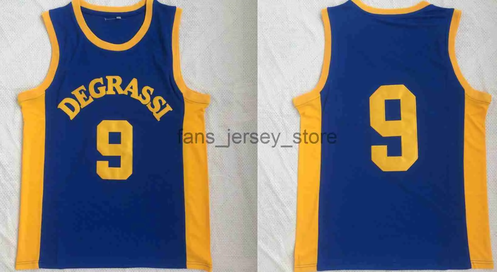 Jimmy Brooks Basketball College #9 Degrassi Community School Jersey ...