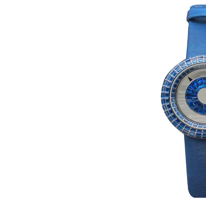 NIGO Ultra Thin Quartz Crystal Table Watch With Diamonds For Men And ...